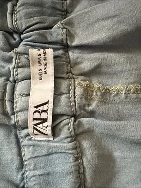 Zara | Jeans | Zara Light Blue Wide Leg Jeans | Poshmark